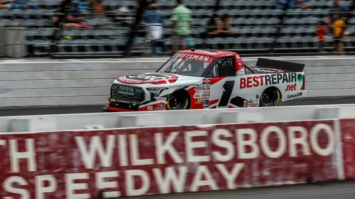 Brenden Queen Leads NASCAR Truck Series Practice in Series Debut at…