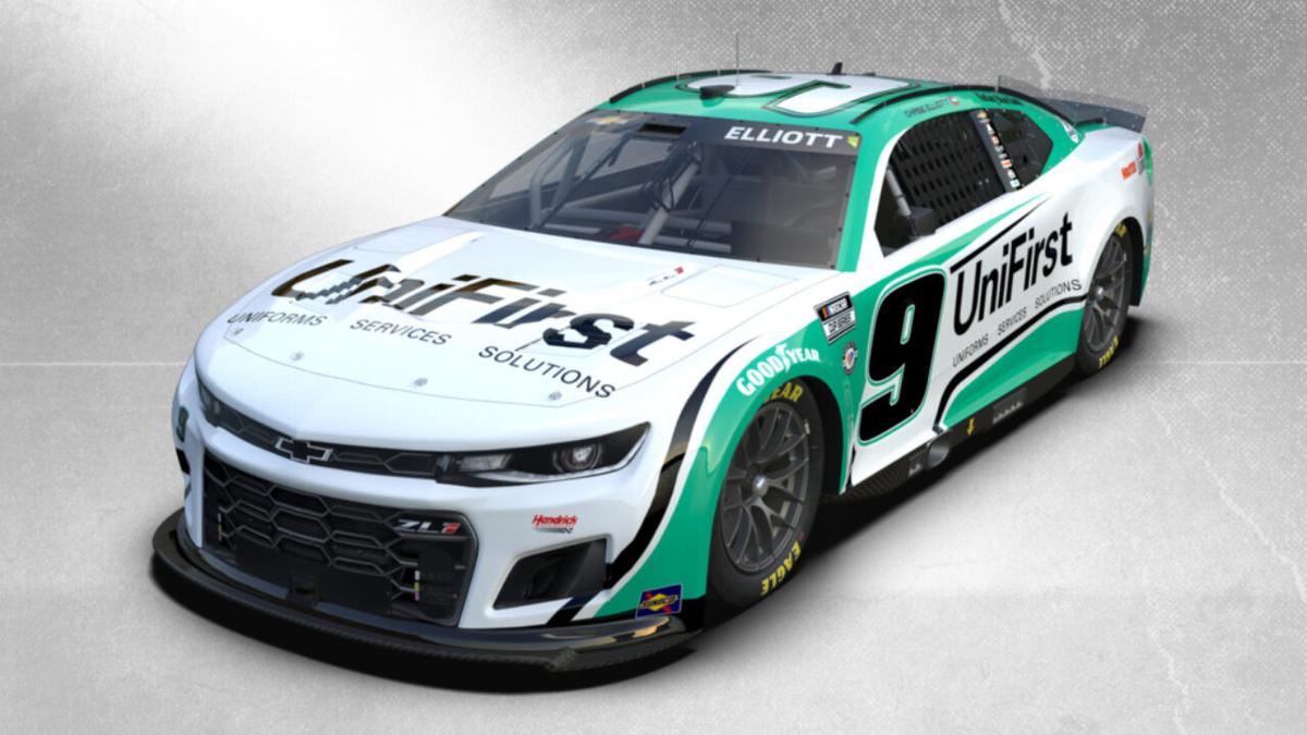 Chase Elliott to Carry UniFirst Colors in Three Races in 2023