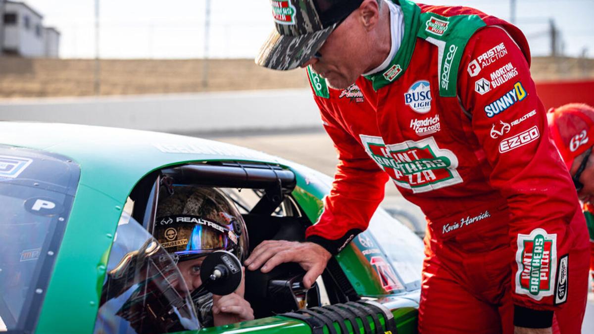 Kevin, Keelan Harvick Racing at Five Flags on September 27