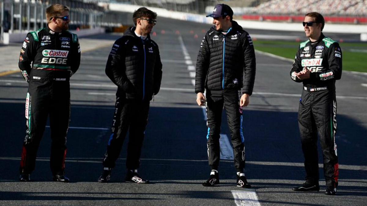 F1 Meets NASCAR: RFK Racing Hosts Esteban Ocon and Pierre Gasly